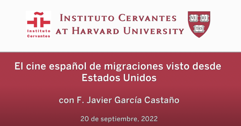 Conferencia Francisco Javier García Castaño | Instituto de Migraciones Conferencia Francisco Javier García Castaño | Instituto de Migraciones